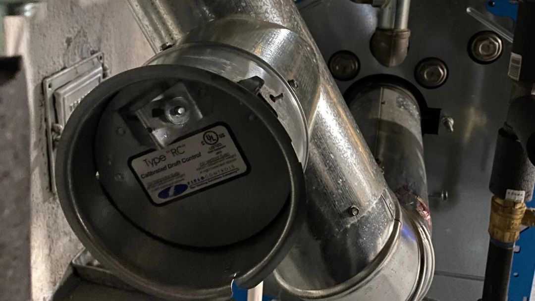 Better Efficiency & Safety with Field Controls Combustion Dampers